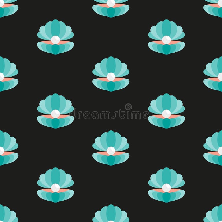 Shell Pearl Pattern Stock Illustrations – 4,993 Shell Pearl Pattern ...