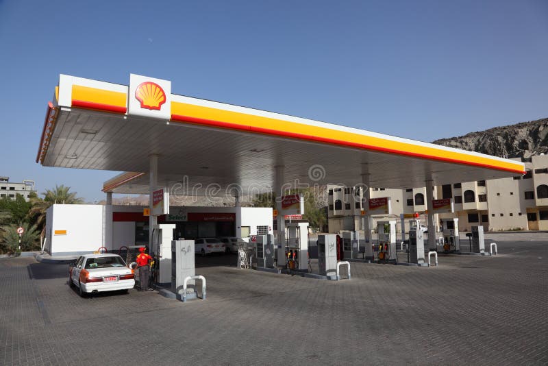 Shell Petrol Station in Muscat Oman Editorial Stock Photo - Image of ...