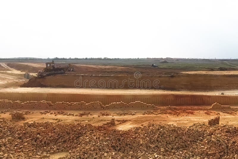 Shell Quarry Quarry. Cutting Seashell into Blocks Right Away in a ...
