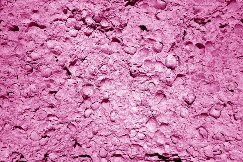 Shell Rock Stone Close-up in Pink Tone Stock Photo - Image of outdoor ...