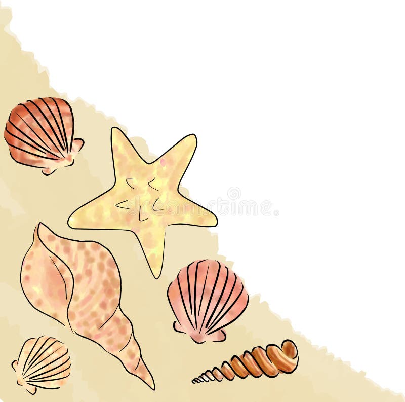 Shell Corner Stock Illustrations – 243 Shell Corner Stock Illustrations ...