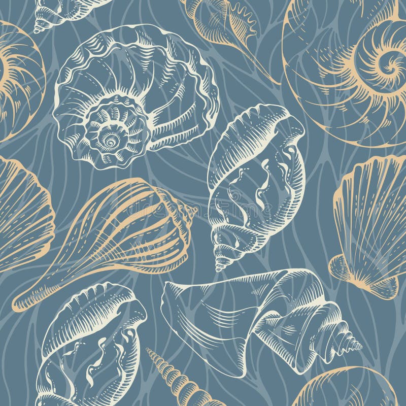 Seamless Pattern with Jellyfish,tropical Fish, Marine Plants and Corals ...