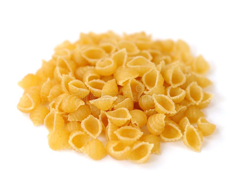 Shell shape pasta stock image. Image of type, pile, texture - 30565037