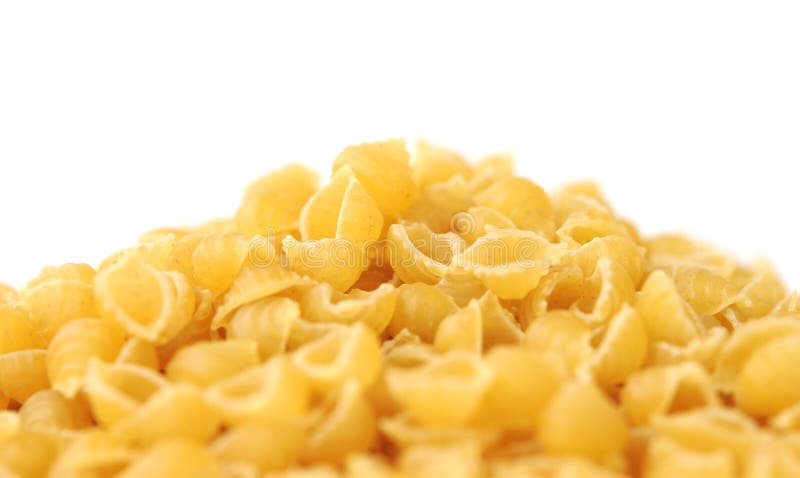 Shell shape pasta stock image. Image of type, pile, texture - 30565037