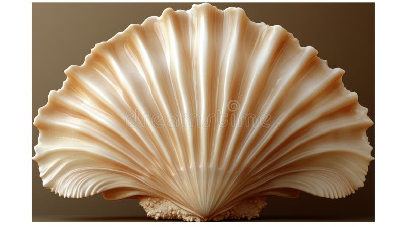 Shell Showcasing Intricate Patterns and Textures in a Natural Display ...