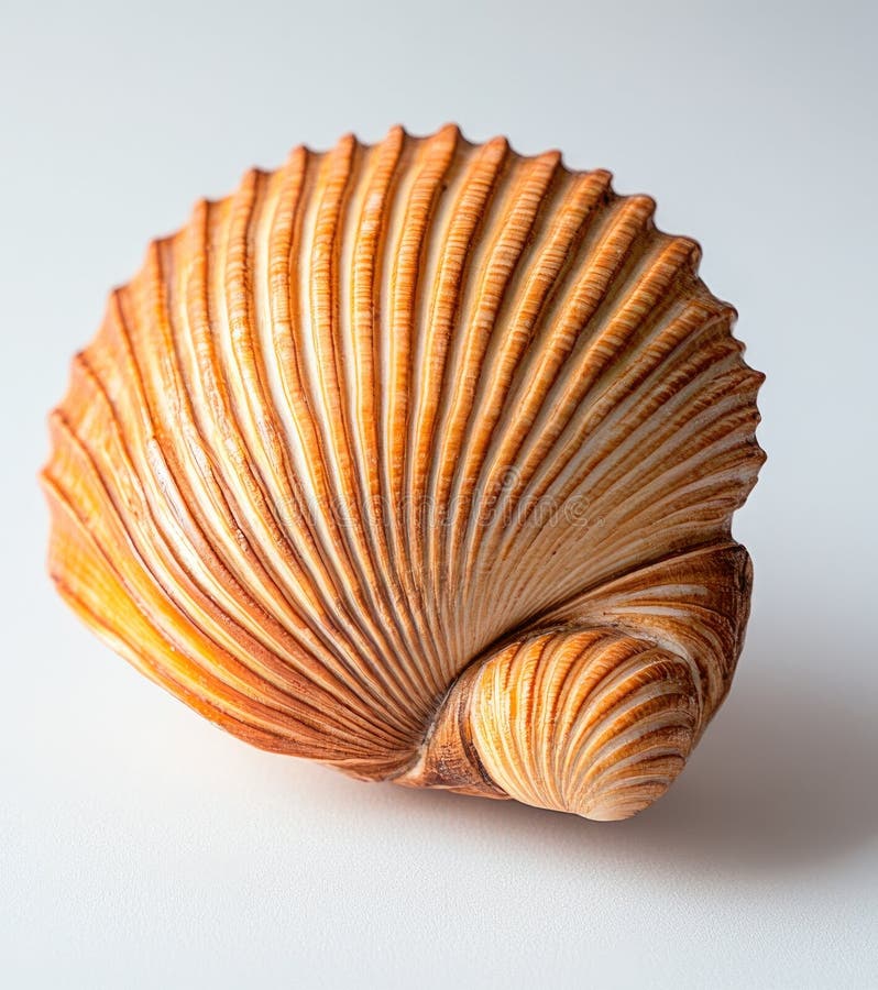 Shell Shown Brown White Pattern Stock Photos - Free & Royalty-Free ...