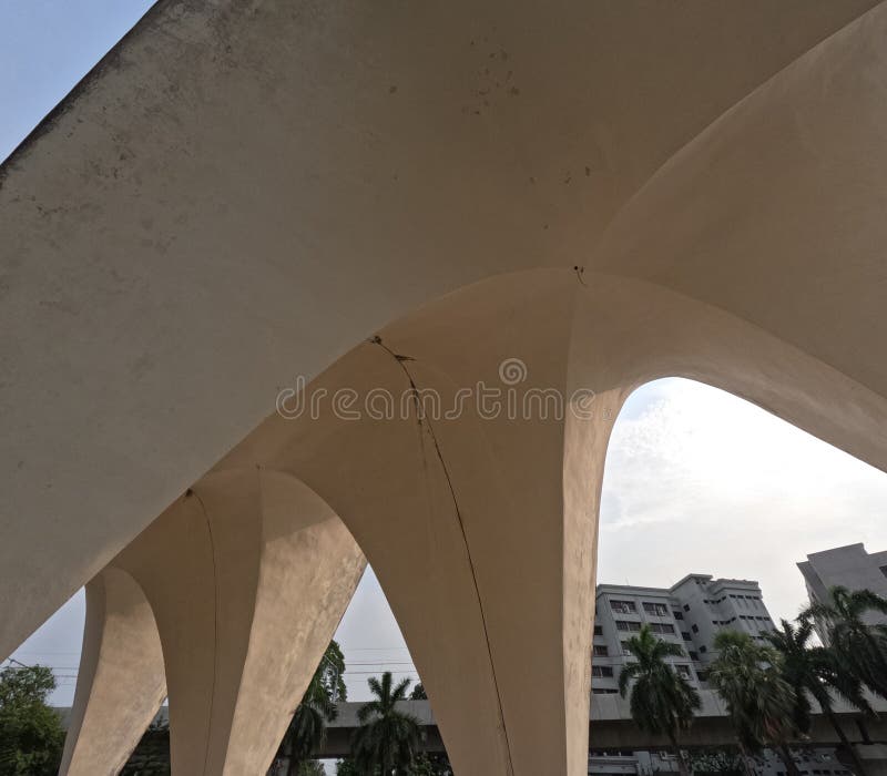 Shell Structure of Mausoleum of Three Leaders at Shahbag Dhaka ...