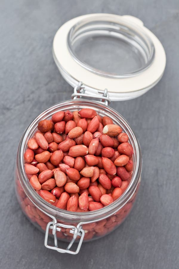 Shelled red peanuts stock photo. Image of food, colour - 11816582