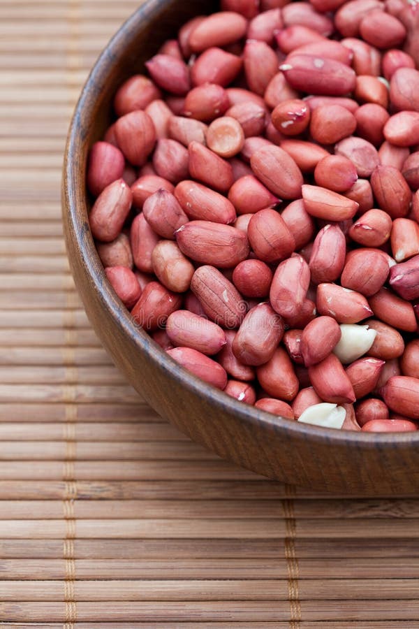 Shelled red peanuts stock image. Image of nutrition, snack - 11816637