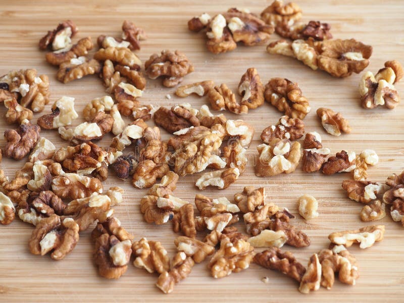 Shelled walnut seeds stock photo. Image of plant, seed - 60015870