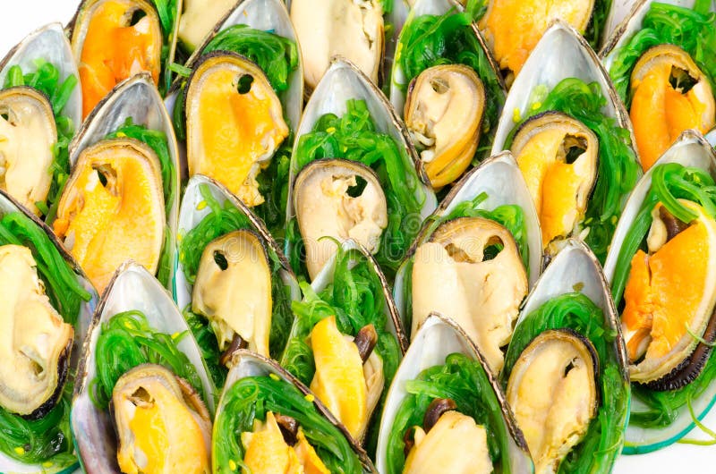 Shellfish buffet stock image. Image of oyster, appetizer - 23096345