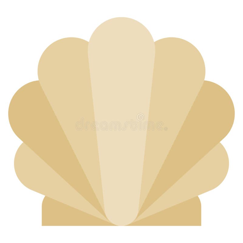 Shellfish Icon, Summer Vacation Related Vector Stock Vector ...