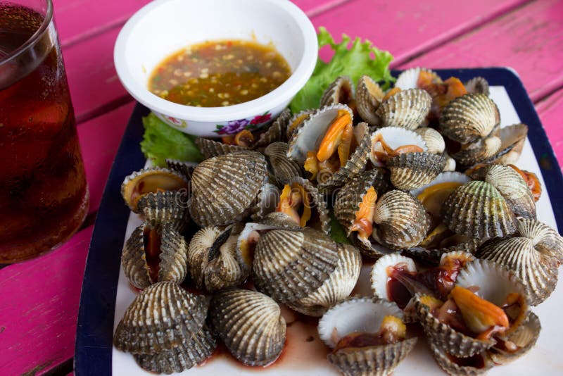 Shellfish thai food stock afbeelding. Image of gastronomisch - 34265701