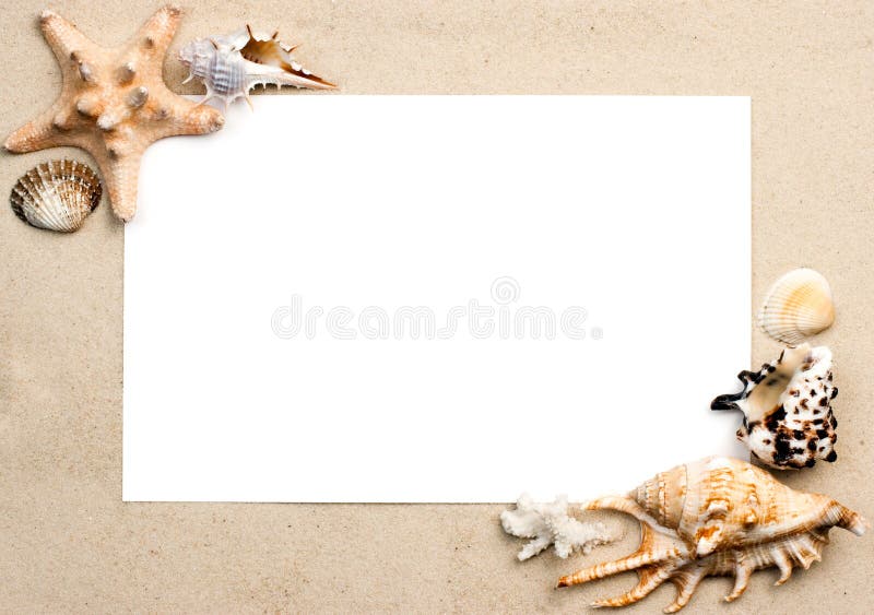Caribbean note stock image. Image of beaches, shells, caribbean - 1902361
