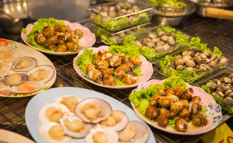 Shells stock photo. Image of thai, streetfood, thailand - 90095890