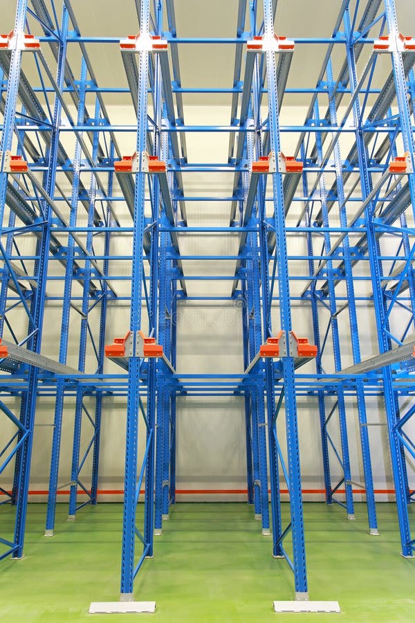 Shelves stock image. Image of business, blue, shelving - 33492583