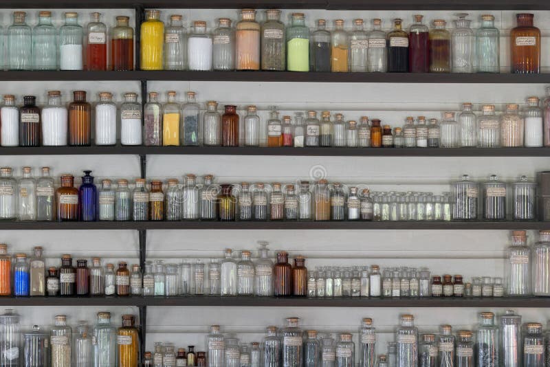 Laboratory Jars editorial stock image. Image of shelf - 103715564