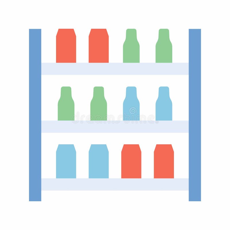 Shelves icon vector image. stock vector. Illustration of icon - 341767709