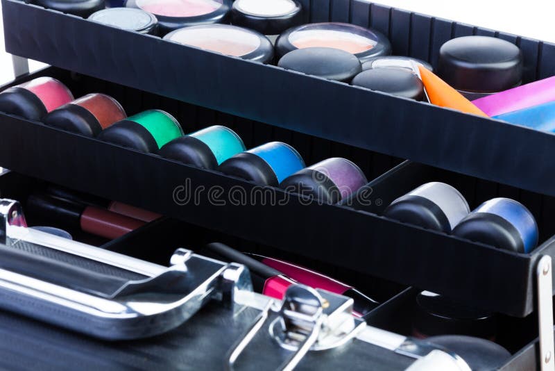 Makeup case stock photo. Image of pink, color, lipstick - 1251250