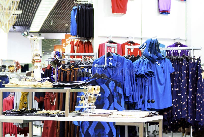 Shelves in a store stock image. Image of elegant, leisure - 22248855