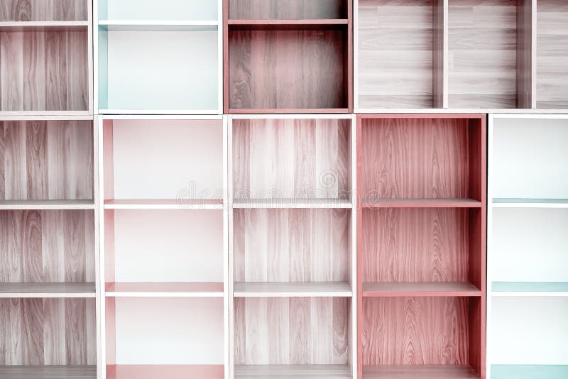 Shelves Wood Patterns Wallpaper Background Stock Photo - Image of ...