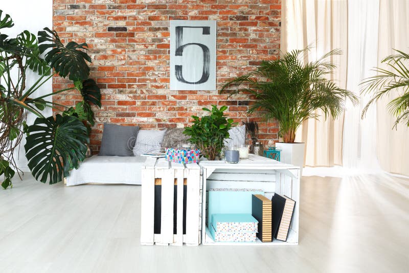 Shelves of wooden boxes stock image. Image of color, room - 91318523