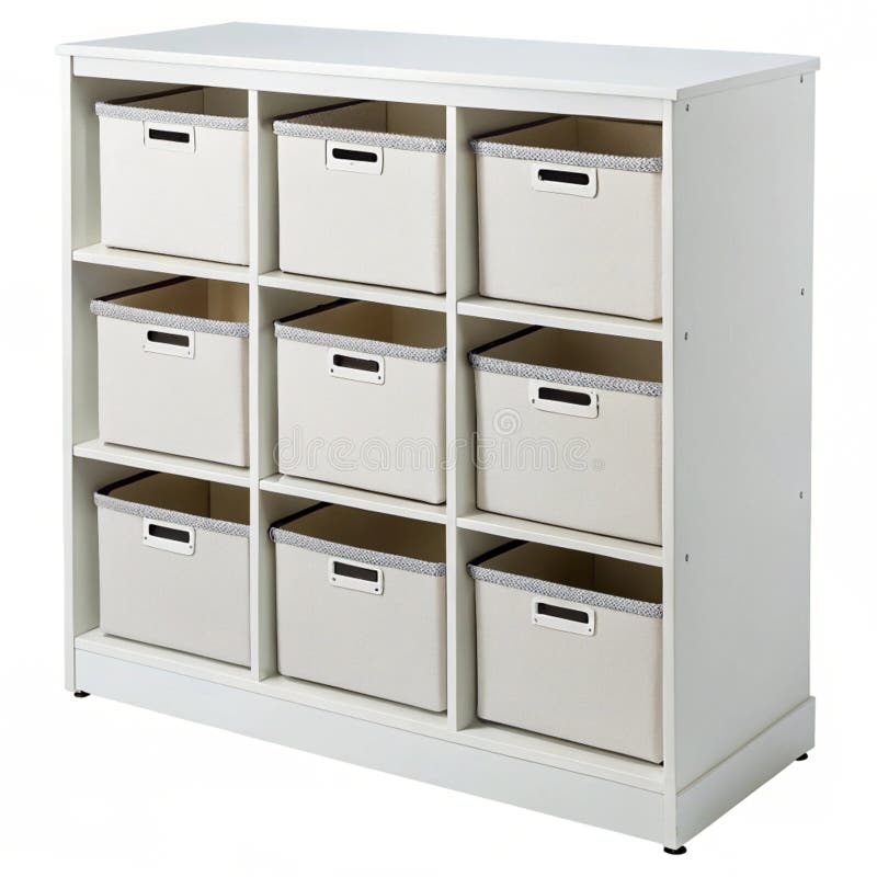 Shelving Unit Isolated on Transparent Background Stock Illustration ...