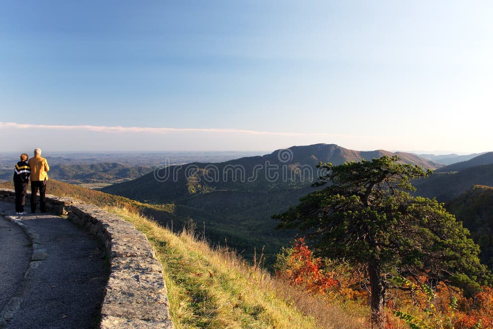 Shenandoah National Park at the Fall Stock Photo - Image of pleasure ...