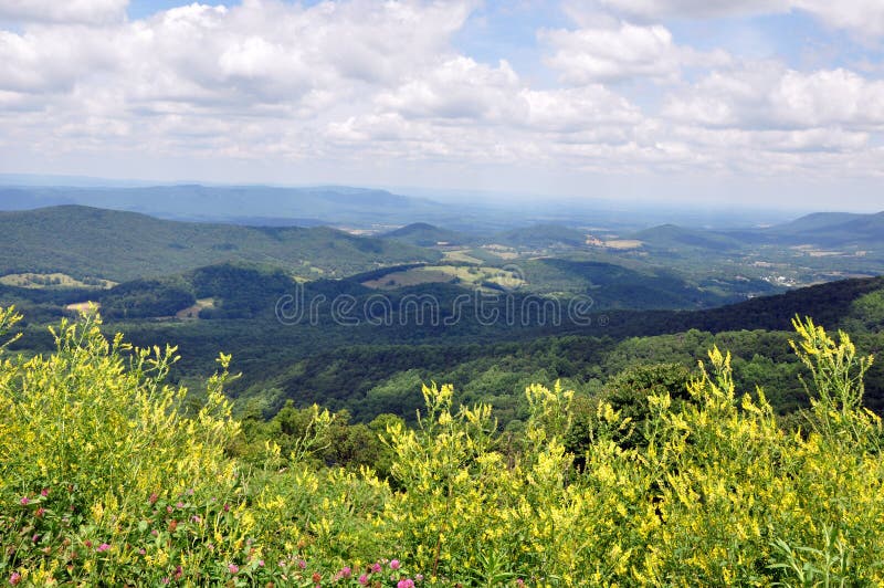 Shenandoah Valley stock photo. Image of hills, dramatic - 25860364