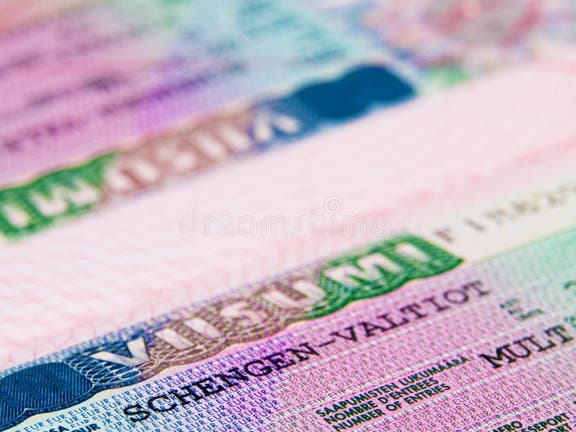 Shengen visa stock photo. Image of rate, finnish, immigrate - 17459484