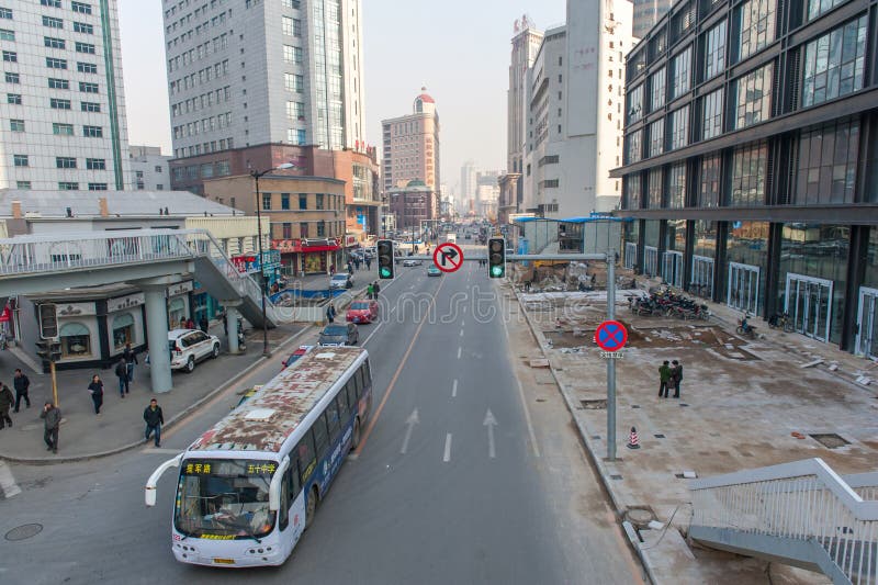 Shenyang de stad in redactionele fotografie. Image of auto - 28557997