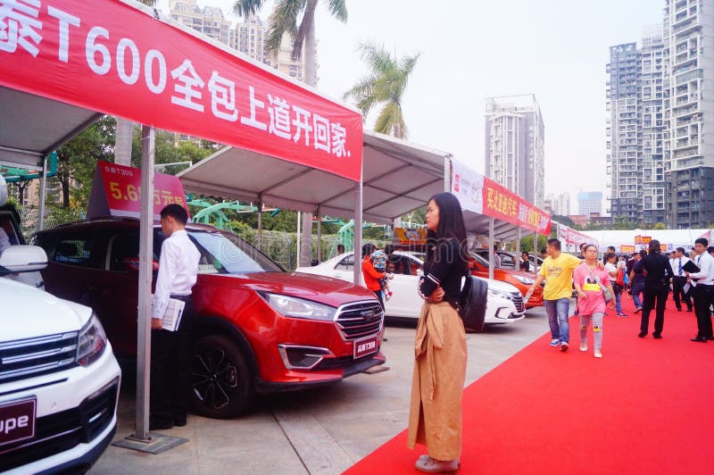 Shenzhen, China: Auto Trade Fair Editorial Photo - Image of auto ...
