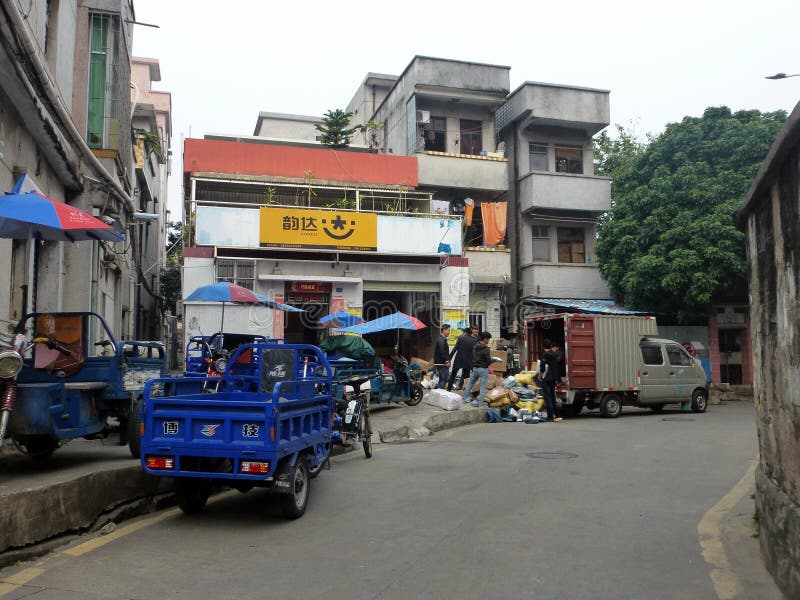 Shenzhen, China: Express Logistics Company Editorial Photography ...