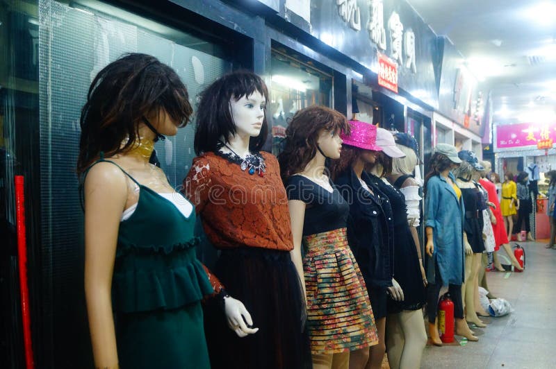Shenzhen, China: Female Plastic Models Editorial Image - Image of ...