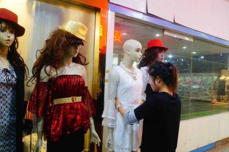 Shenzhen, China: Female Plastic Models Editorial Photography - Image of ...