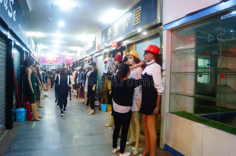 Shenzhen, China: Female Plastic Models Editorial Photo - Image of ...