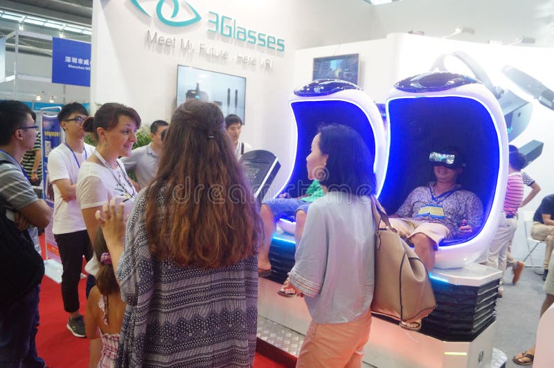 Shenzhen, China: International Virtual Reality, Holographic Technology ...