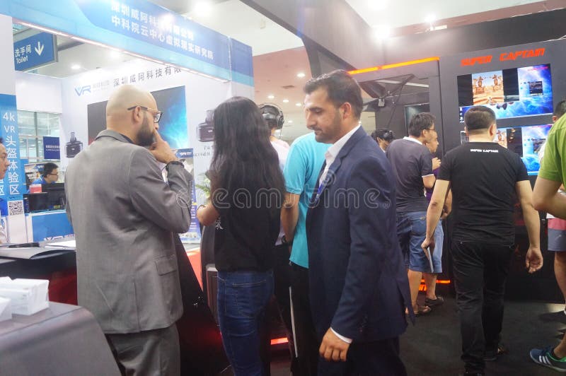 Shenzhen, China: International Virtual Reality, Holographic Technology ...