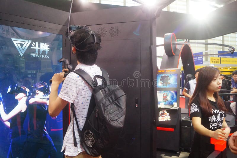 Shenzhen, China: International Virtual Reality, Holographic Technology ...