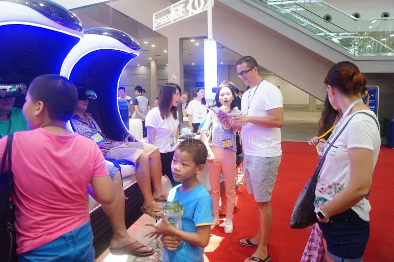 Shenzhen, China: International Virtual Reality, Holographic Technology ...