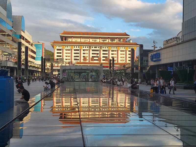 Shenzhen China, May 29: the Main Building of Lo Wu Port Editorial Stock ...