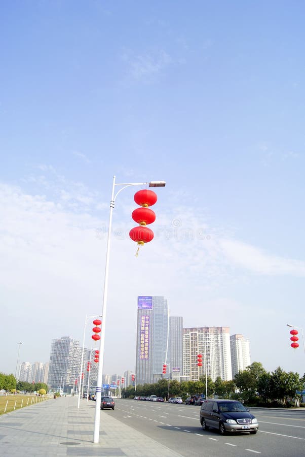 Shenzhen China: the Streets during the Spring Fest Editorial Image ...