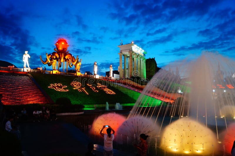 Shenzhen Famous Tourist Attractions: the Window of the World Editorial ... Shenzhen Famous Tourist Attractions: the Window of the World Editorial ...