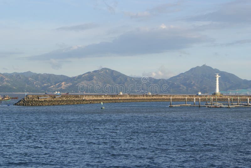 Shenzhen Shekou Harbor Scenery, in China Stock Image - Image of shekou ...