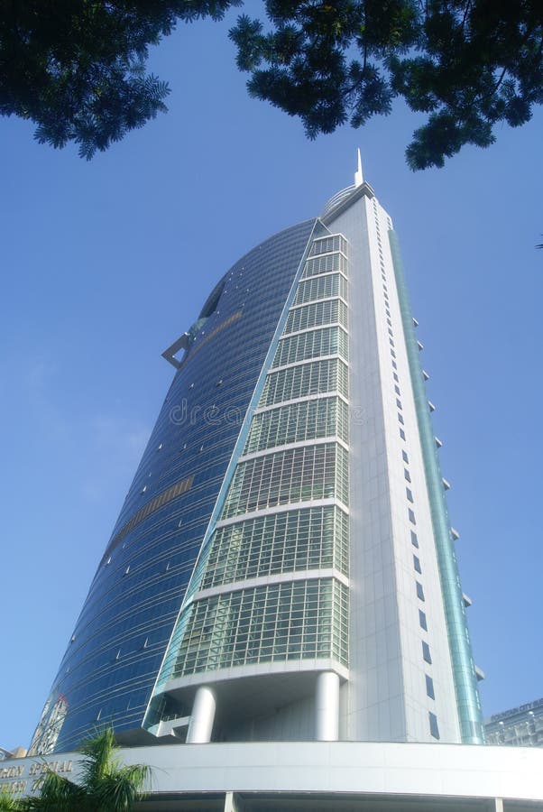 Shenzhen Special Zone Press Tower Editorial Photo - Image of china ...