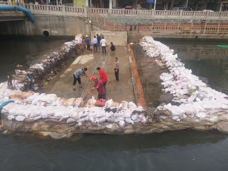 Shenzhen, China: Xixiang River Construction, Protection of River ...