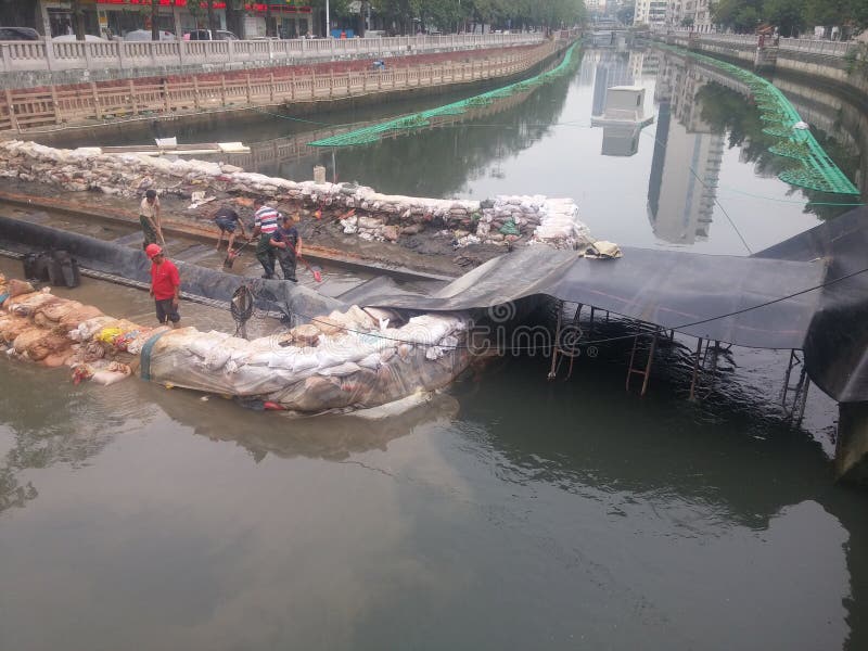 Shenzhen, China: Xixiang River Construction, Protection of River ...