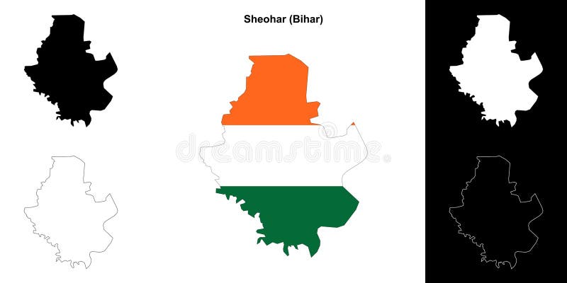 Sheohar Outline Stock Illustrations – 4 Sheohar Outline Stock ...