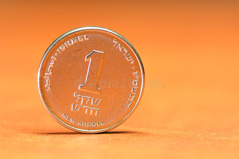Sheqel. stock photo. Image of jewish, hebrew, close, inscription - 23413538