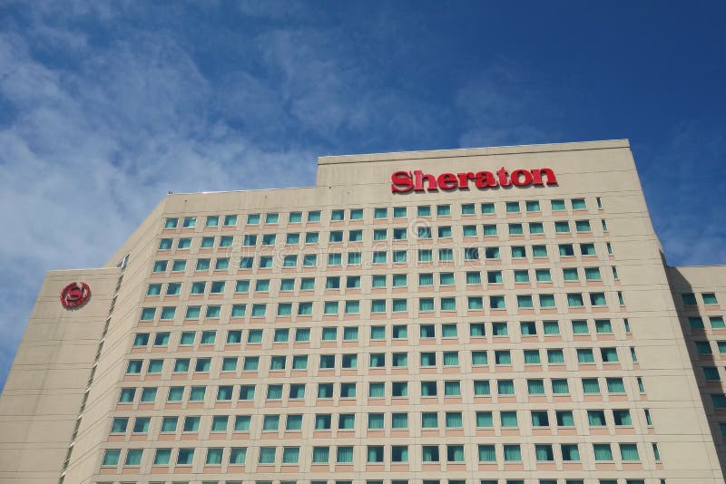 Sheraton Hotel editorial stock image. Image of hospitality - 44741284